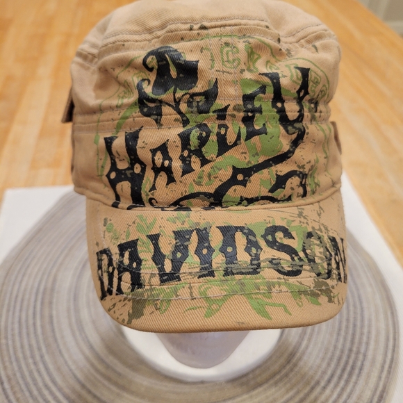 Harley-Davidson | Accessories | Euc Harleydavidson Ladies Cadet Cap ...